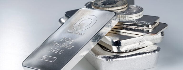 ⇗ Silberpreis aktuell + Chart in Euro, USD, CHF