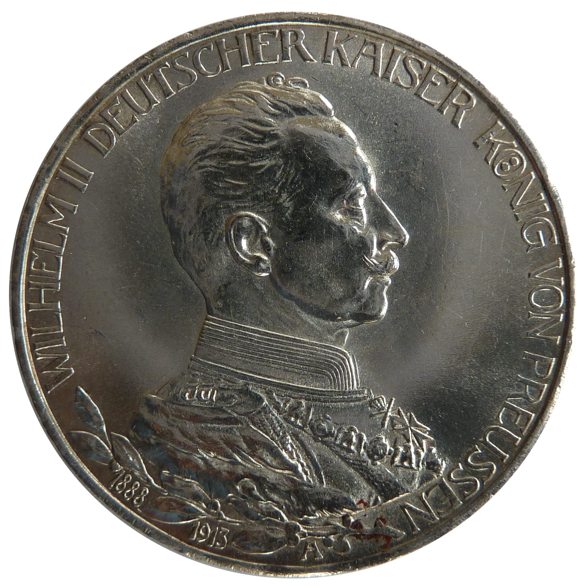 Wilhelm von Preußen 2.: Goldmünzen und einzigartiges Porträt