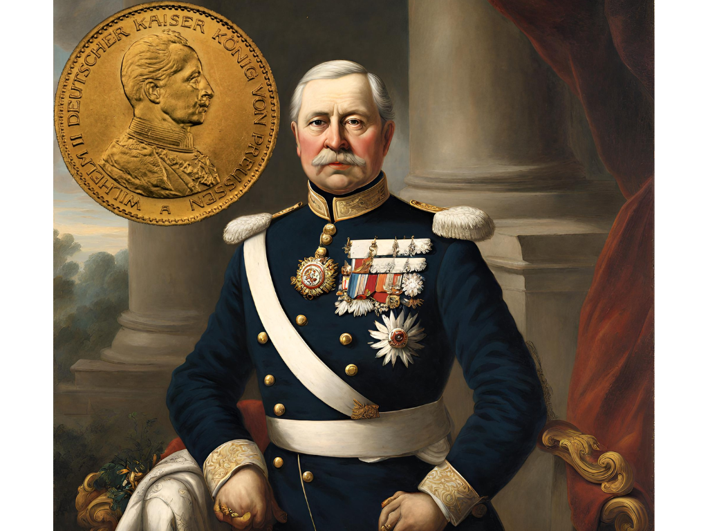 Wilhelm von Preußen 2.: Goldmünzen und einzigartiges Porträt
