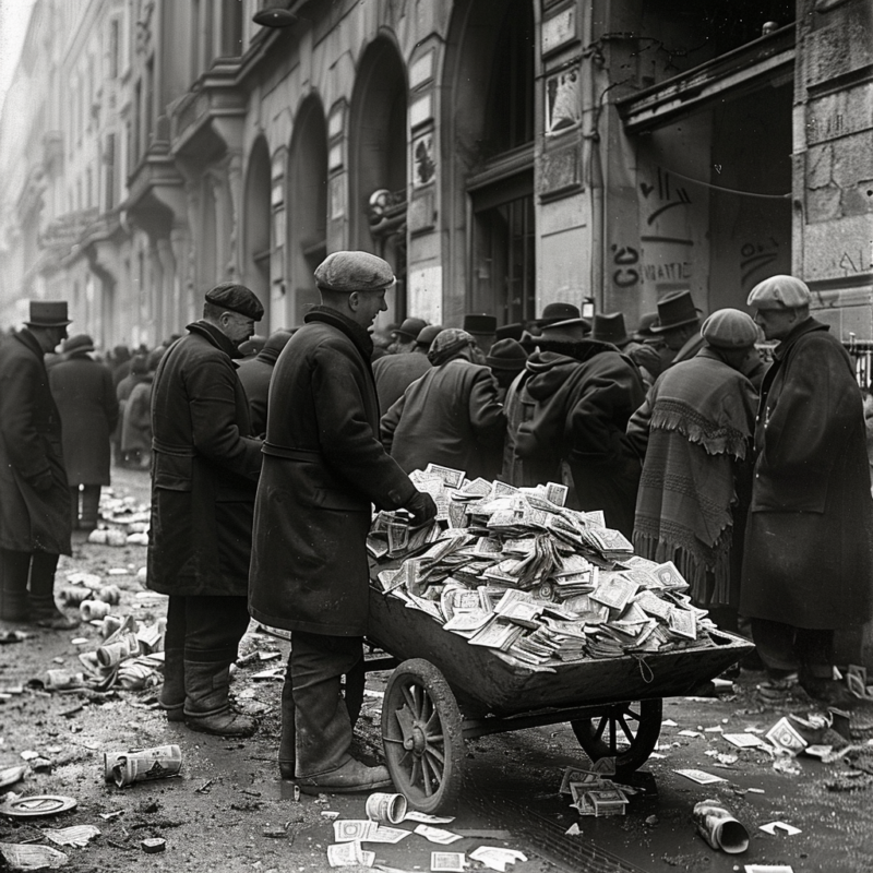 Die Hyperinflation in der Weimarer Republik